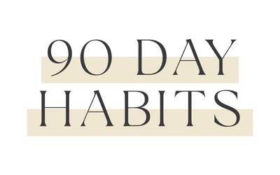 90 Day Cycle to New Habits Journal – 90 Days Habits